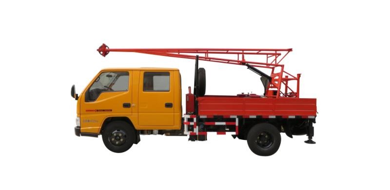 Truk Mounted Multi Function Engineering Rig M50 50m Konstruksi ...